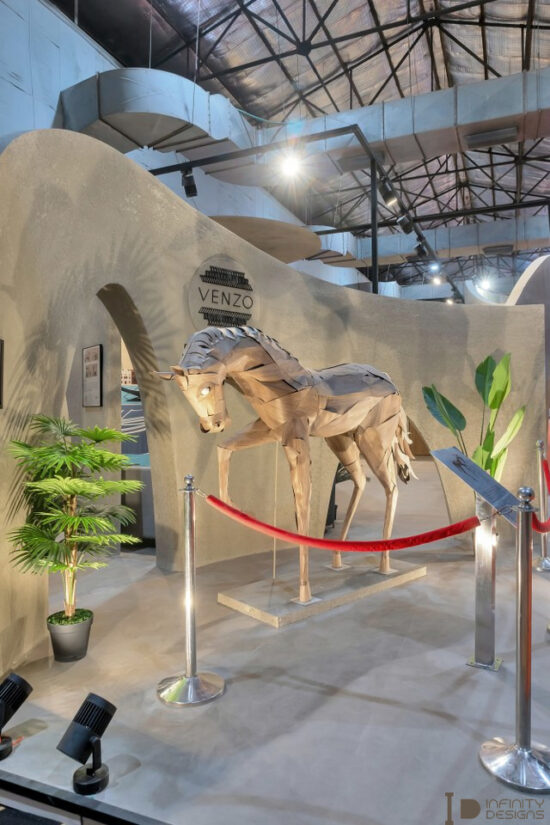 A Gallery And Exhibition Space Using Complex Curves | INFINITY DESIGNS ...