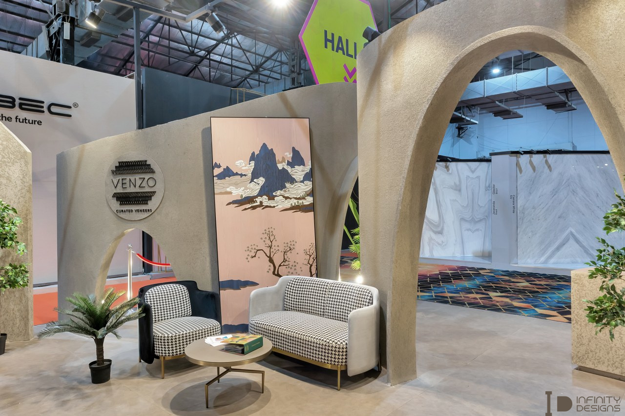 A Gallery And Exhibition Space Using Complex Curves | INFINITY DESIGNS ...