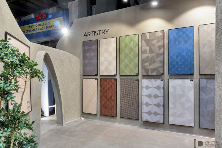 A Gallery And Exhibition Space Using Complex Curves | INFINITY DESIGNS ...