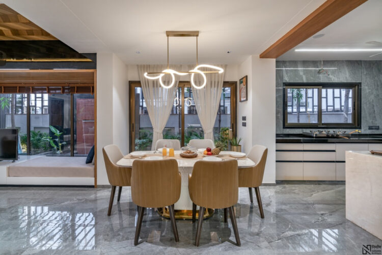 Bungalow With A Modernist Appearance Topped With Luxury And Comfort | NIRMAN DESIGN STUDIO - The ...