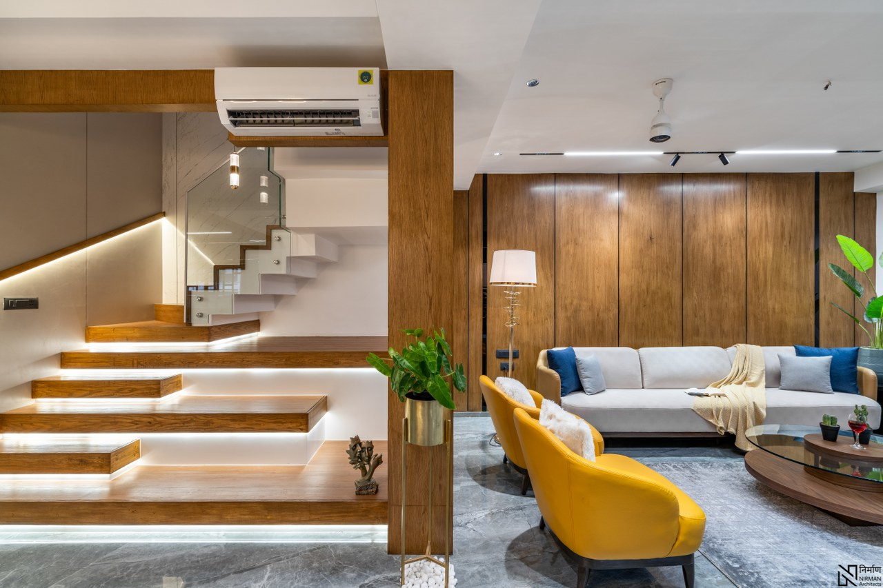 Bungalow With A Modernist Appearance Topped With Luxury And Comfort | NIRMAN DESIGN STUDIO - The ...