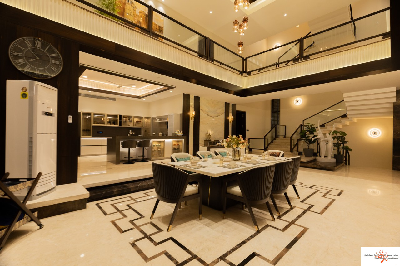 The Brick Cladded Exterior Encloses A Luxurious Family Home | RAINBOW ...