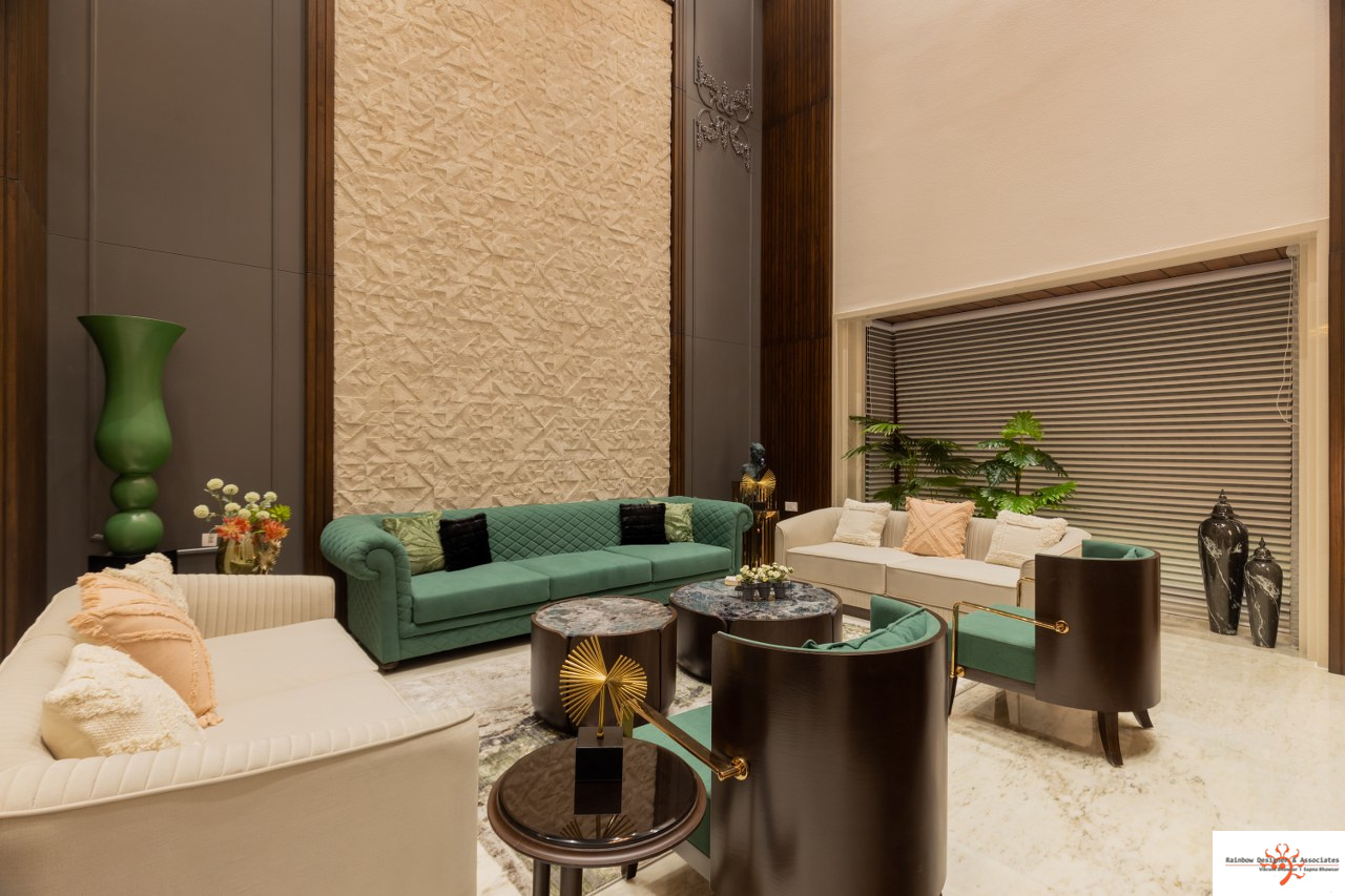 The Brick Cladded Exterior Encloses A Luxurious Family Home | RAINBOW ...