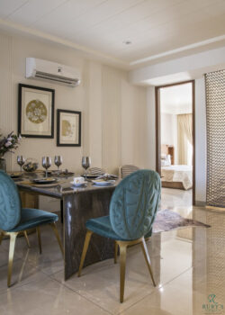 A Composition Of Modern Luxury Furniture With Distinct Shapes And Lines ...