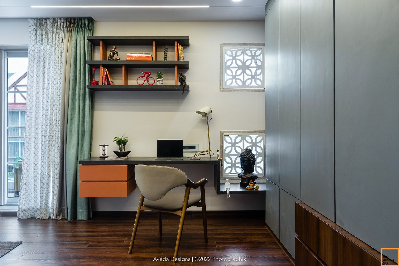 Discover 50 Study Table Design With Striking Colour Palette - The ...