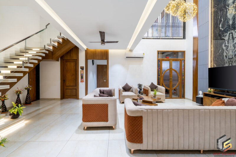 The Residence Designed With Maximum Natural Lighting And Ventilation ...