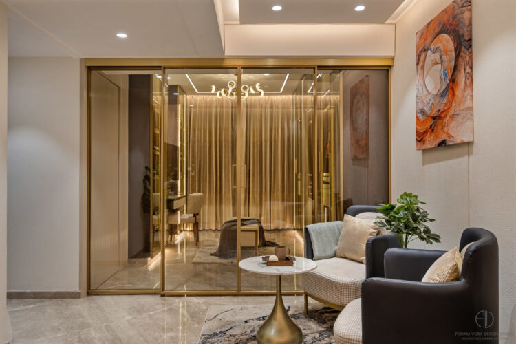 Spacious 3BHK Home Piously Following The Principles Of Vastu Shastra| FORAM VORA DESIGN STUDIO ...