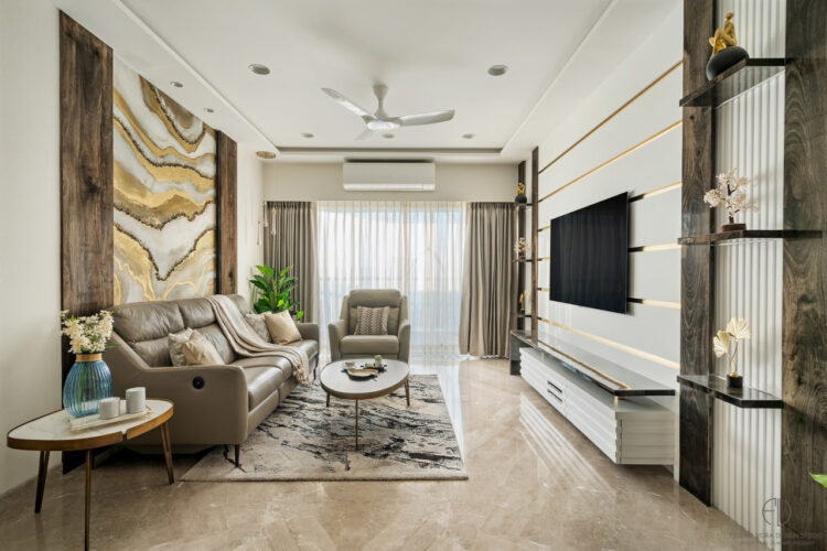 Spacious 3BHK Home Piously Following The Principles Of Vastu Shastra| FORAM VORA DESIGN STUDIO ...