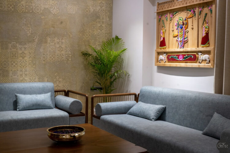 A Spacious Minimalistic 3BHK Home Interior That Is Lively And ...