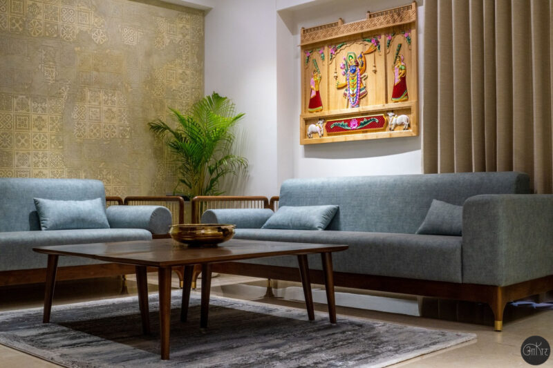 A Spacious Minimalistic 3BHK Home Interior That Is Lively And ...