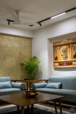 A Spacious Minimalistic 3BHK Home Interior That Is Lively And ...