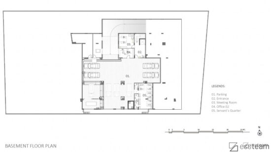 'Amansara', A Modern Bungalow Design With Unique Fluid Balconies, Open ...