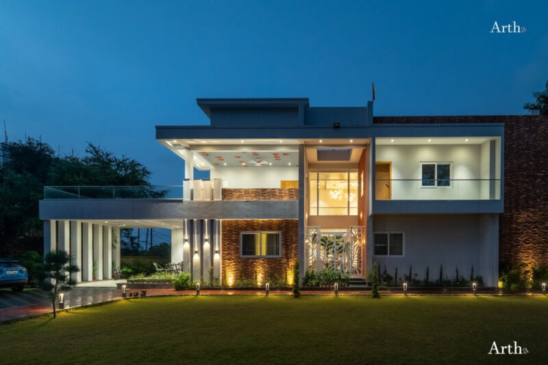 Mundra Villa In Bilaspur : A Contemporary Villa Design | ARTHA - The ...