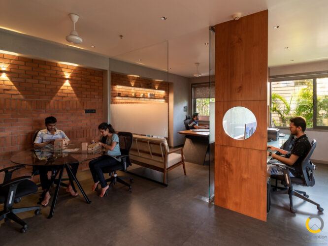 A Blend Of Multi-Functional Utilization Of Office Space Design With ...
