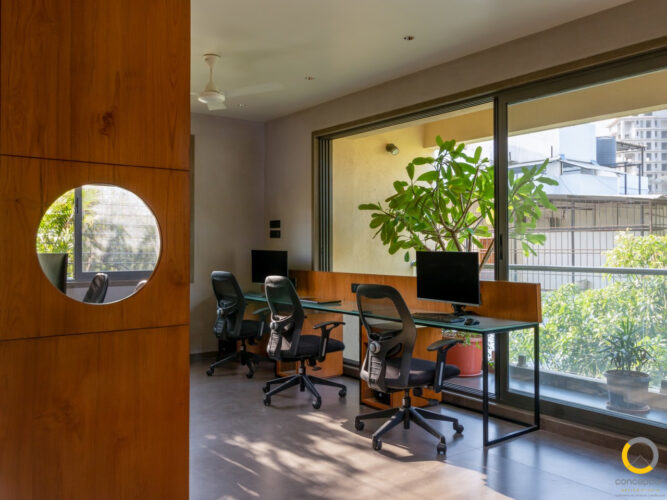 A Blend Of Multi-Functional Utilization Of Office Space Design With ...