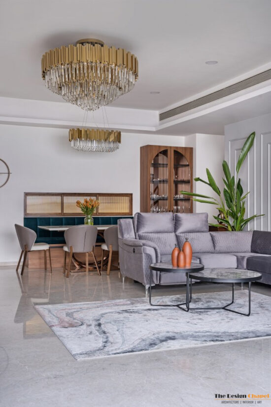 A Spacious Contemporary Apartment Adorned With Luxury | The Design ...