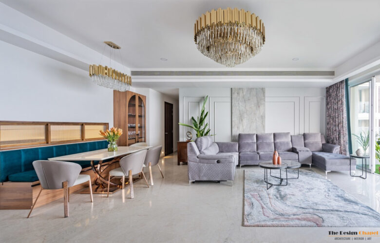 A Spacious Contemporary Apartment Adorned With Luxury | The Design ...