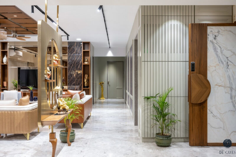 This Apartment Embraces Modernism With A Hint Of Traditional Motifs ...