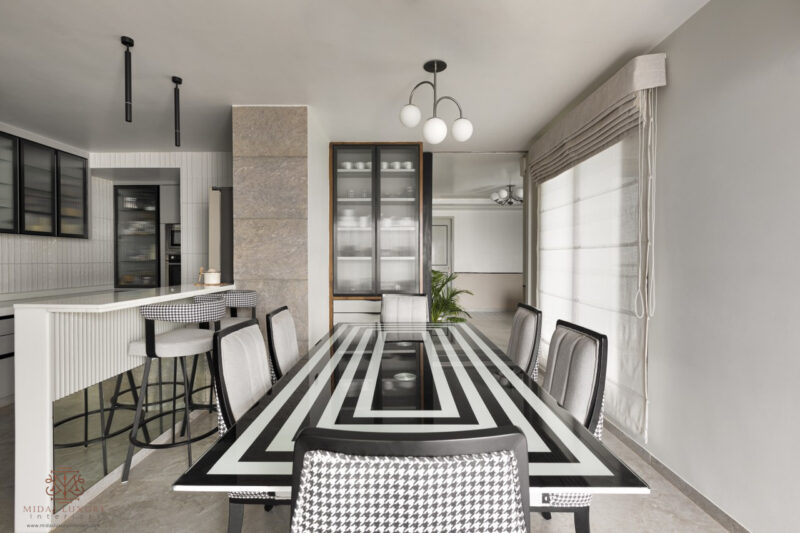 Penthouse Interior Designed With Pleasant Colors And Rich Materials ...
