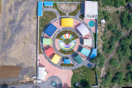 A Modernized Gurukul, Conceptualised To Design This Colourful Pre ...