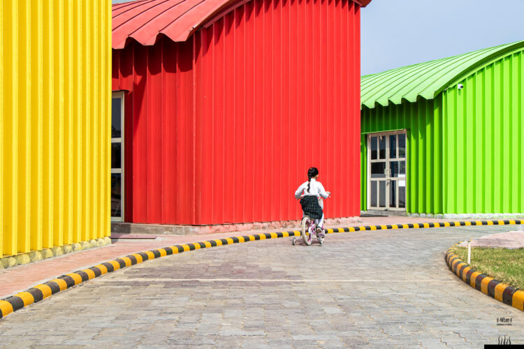 A Modernized Gurukul, Conceptualised To Design This Colourful Pre ...