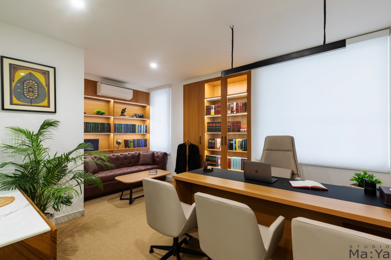 A Sophisticated, Elegant, Simple And Modern Office Space | Studio Ma:Ya ...