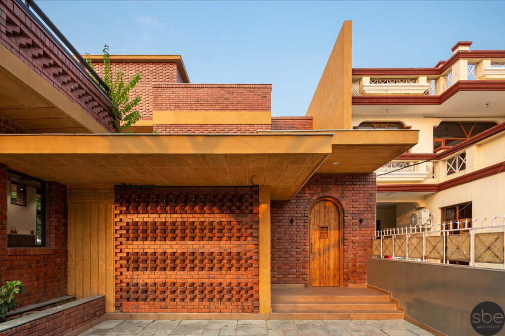 This Brick Abode Has Been Inspired By The Clients’ Longing For An ...