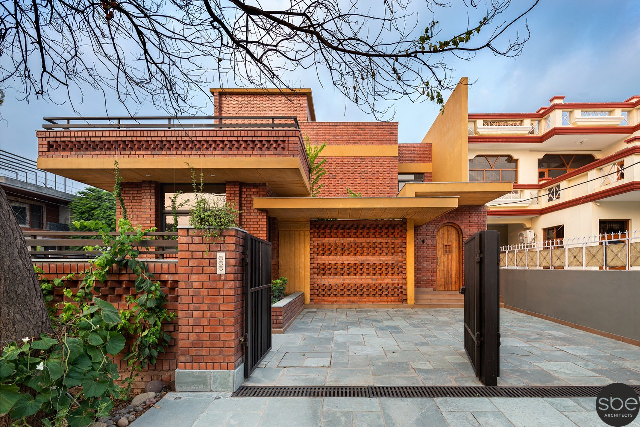 This Brick Abode Has Been Inspired By The Clients’ Longing For An ...