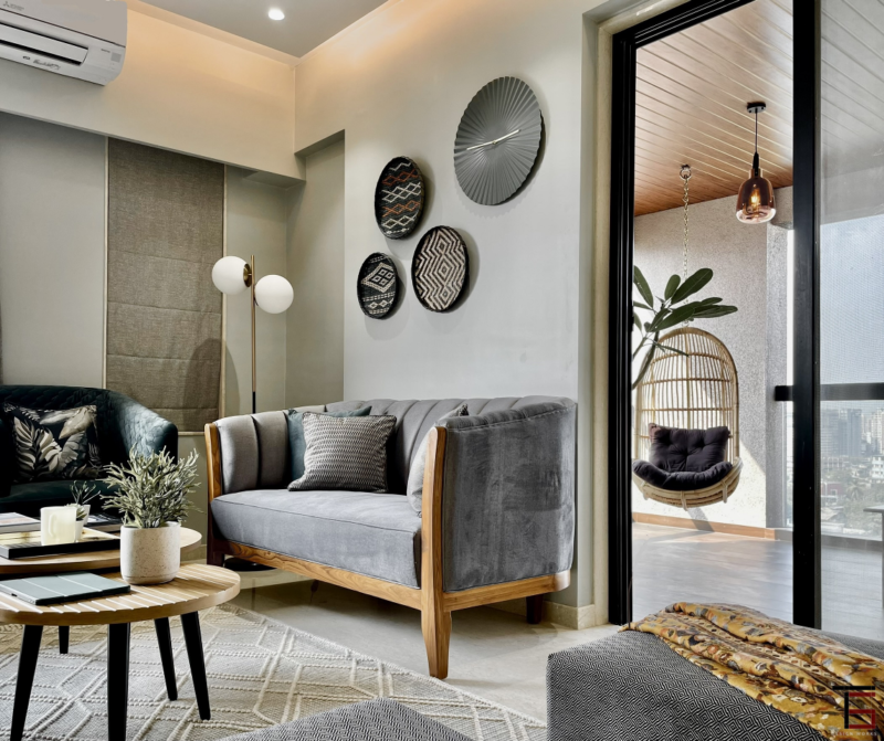 Mumbai Apartment With Natural Materials And A Pastel Colour Palette ...