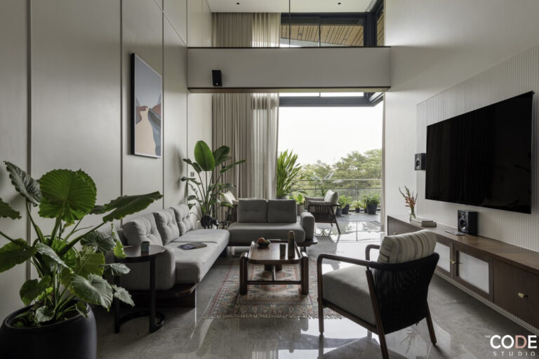 3BHK Home With A Sense Of Calm And Warmth | The Code Studio - The ...