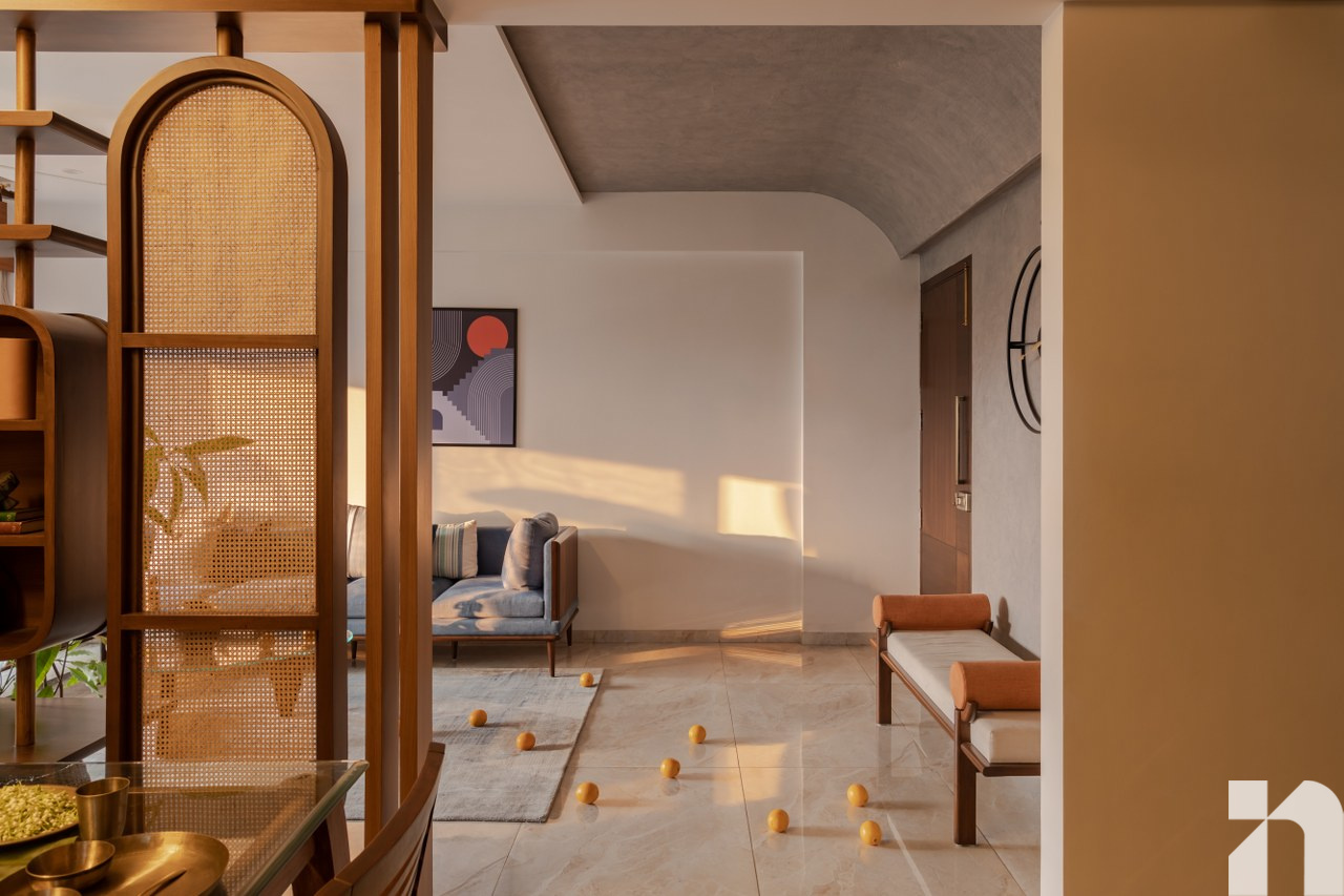 Blend Of Traditional And Contemporary Interior Design | Nikaya Design ...