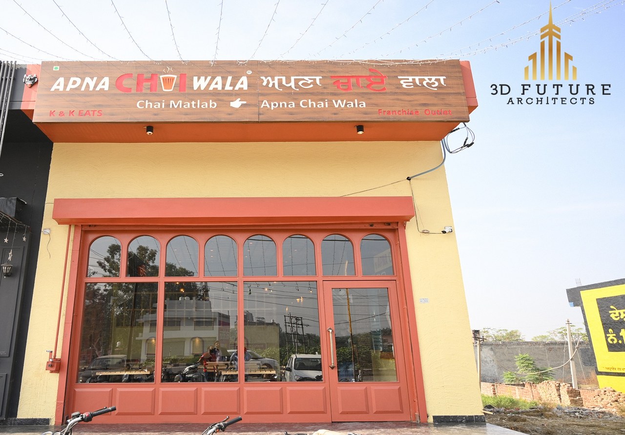 Apna Chai Wala Cafe In Bhogpur, Punjab, India | 3D Future Architects ...