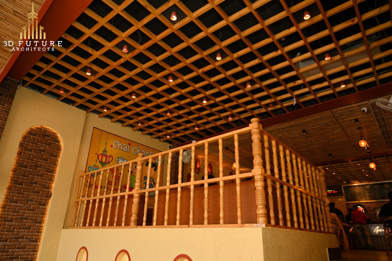 Apna Chai Wala Cafe In Bhogpur, Punjab, India | 3D Future Architects - The Architects Diary