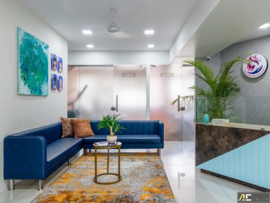 Sparsh Skin Clinic Office Interior Design In Nashik, Maharashtra | A+C ...