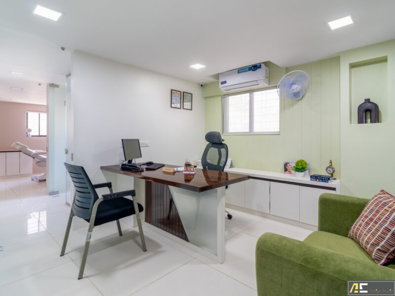 Sparsh Skin Clinic Office Interior Design In Nashik, Maharashtra | A+C Design Studio - The ...