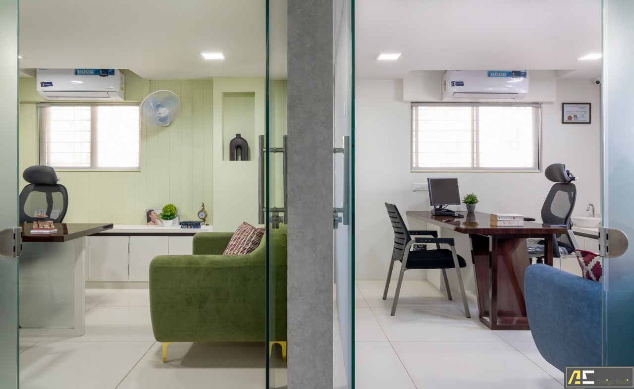 Sparsh Skin Clinic Office Interior Design In Nashik, Maharashtra | A+C ...