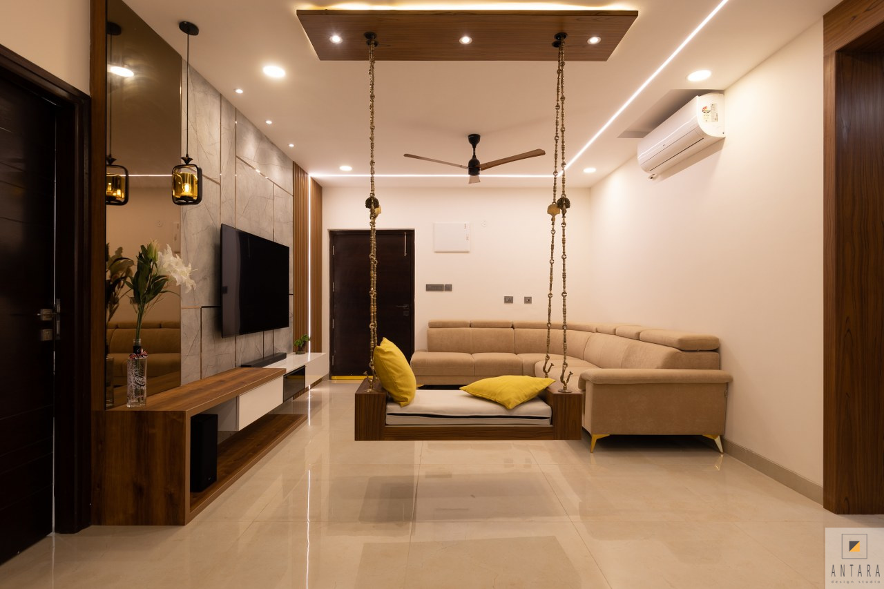 An Aesthetically Appealing Minimalistic Approach For The Apartment Design | Antara Design Studio ...