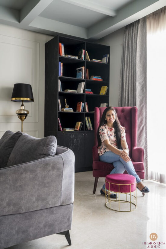 Residential Interior With Modern Design And Antique Artifacts ...