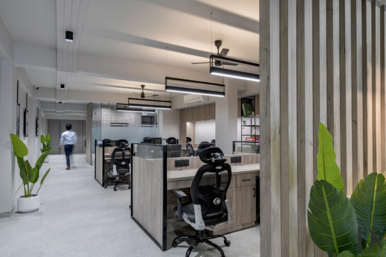 A Clean, Minimal And Functional Office Interior For JPK Holidays | DN Design Studio - The ...
