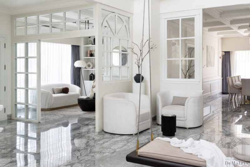 A Combination Of Colonial Contemporary Design Style With An Open And ...