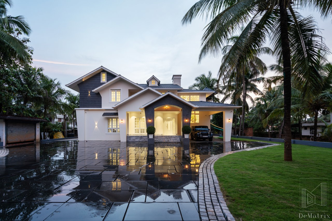A Combination Of Colonial Contemporary Design Style With An Open And ...
