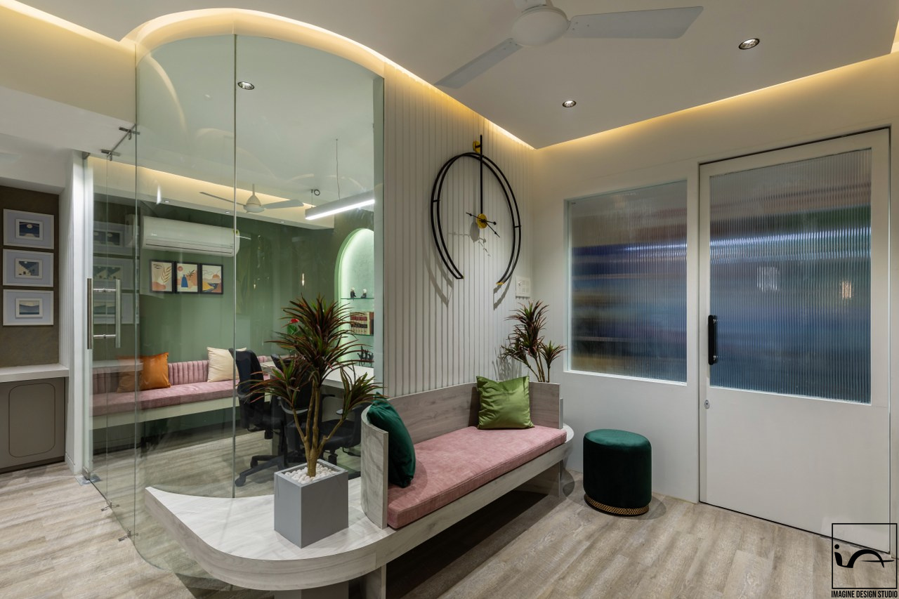 Office Interior Design For An Advocate | IMAGINE DESIGN STUDIOS - The Architects Diary