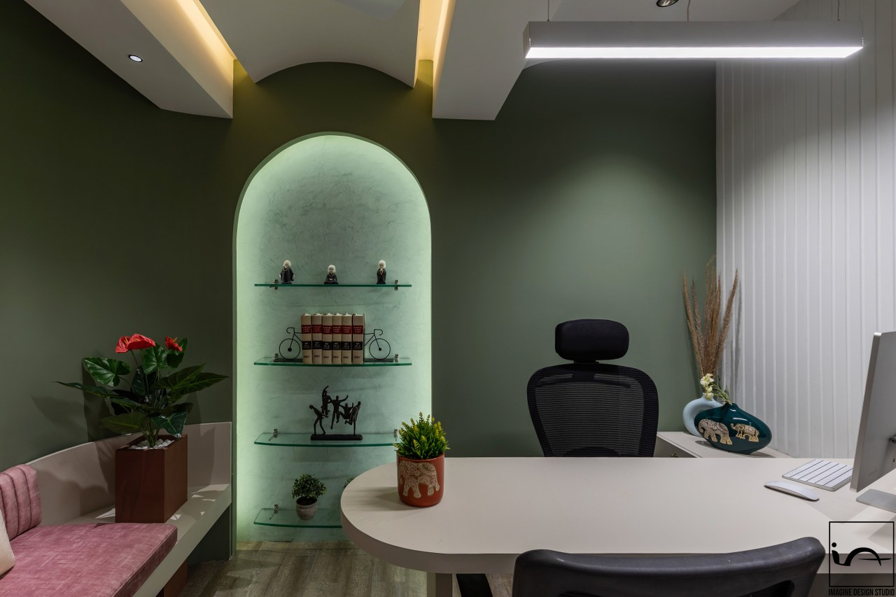 Office Interior Design For An Advocate | IMAGINE DESIGN STUDIOS - The ...