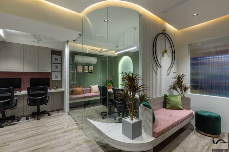 Office Interior Design For An Advocate | IMAGINE DESIGN STUDIOS - The ...