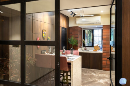 "The Bachelor Pad", A 2BHK Contemporary Home In Mumbai | Interior space ...