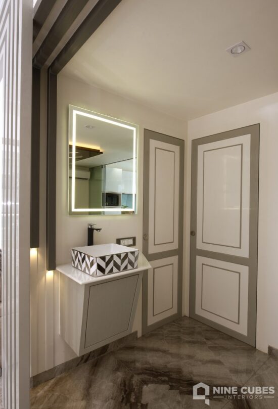 The Neo-Classic Apartment Design Is A Den Of Design That Is Timeless Yet Modern | Nine Cubes ...