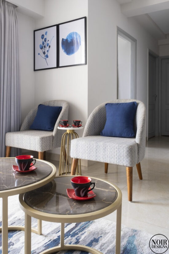 A Contemporary Home In Gurgaon With Earthy Colours And Customised ...