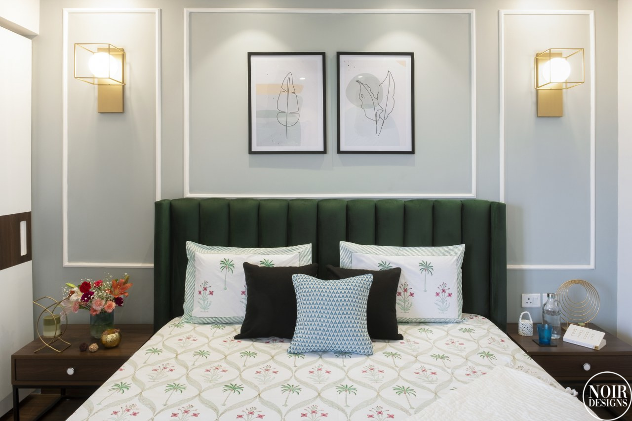 A Contemporary Home In Gurgaon With Earthy Colours And Customised ...