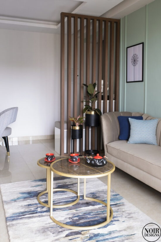 A Contemporary Home In Gurgaon With Earthy Colours And Customised ...