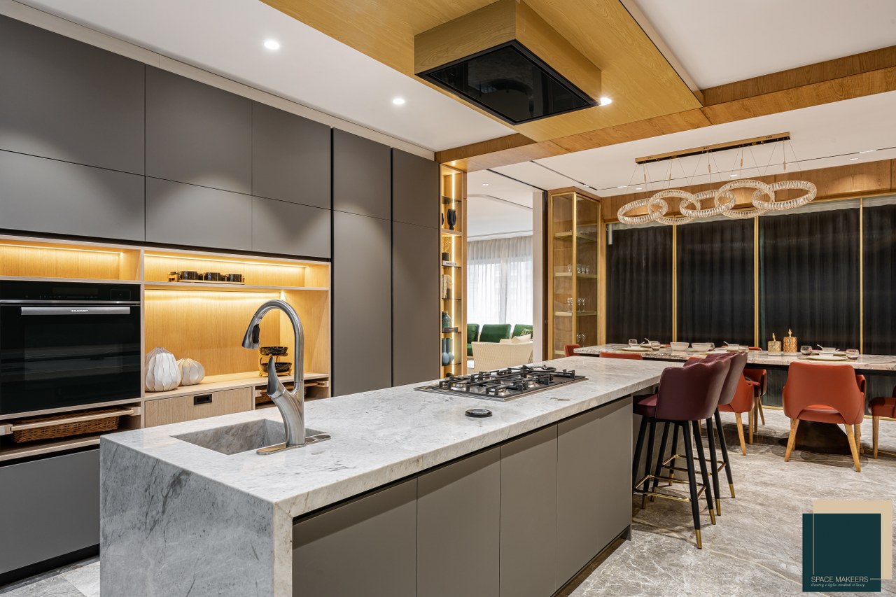 Modern Home With An Eclectic Touch | Space Makeers - The Architects Diary